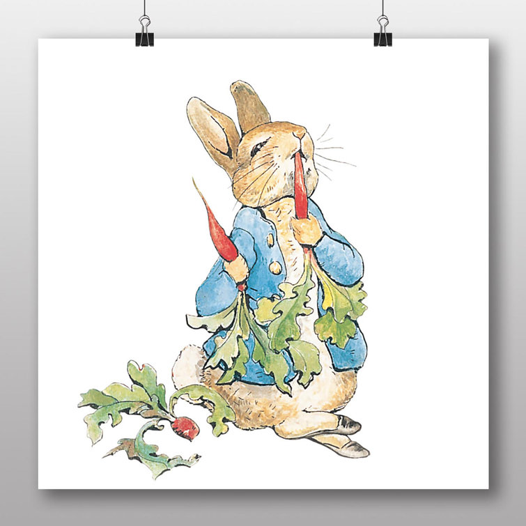 Big Box Art 'Peter Rabbit No.2' by Beatrix Potter Art Print | Wayfair.co.uk