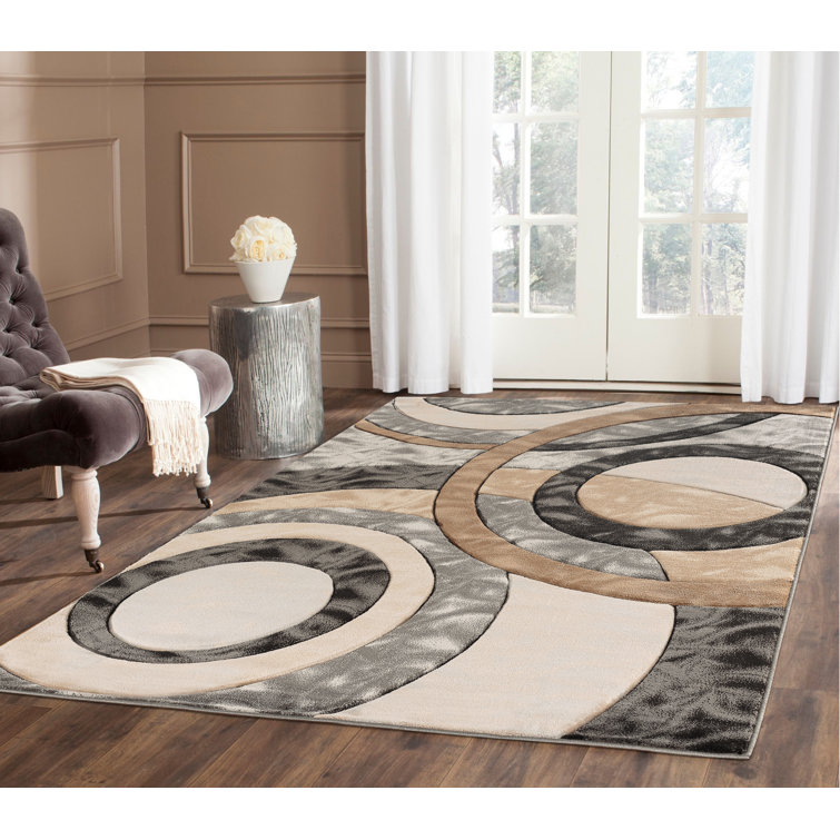 Wrought Studio Adonia Abstract Rug & Reviews | Wayfair
