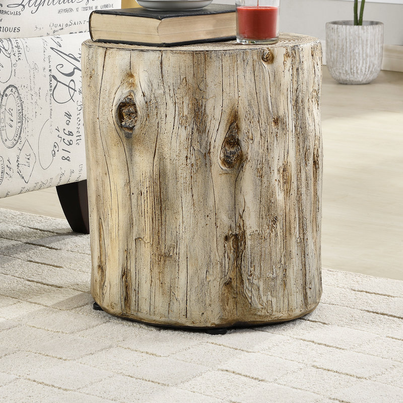 Millwood Pines Log Arbour Tree Stump End Table & Reviews - Wayfair Canada