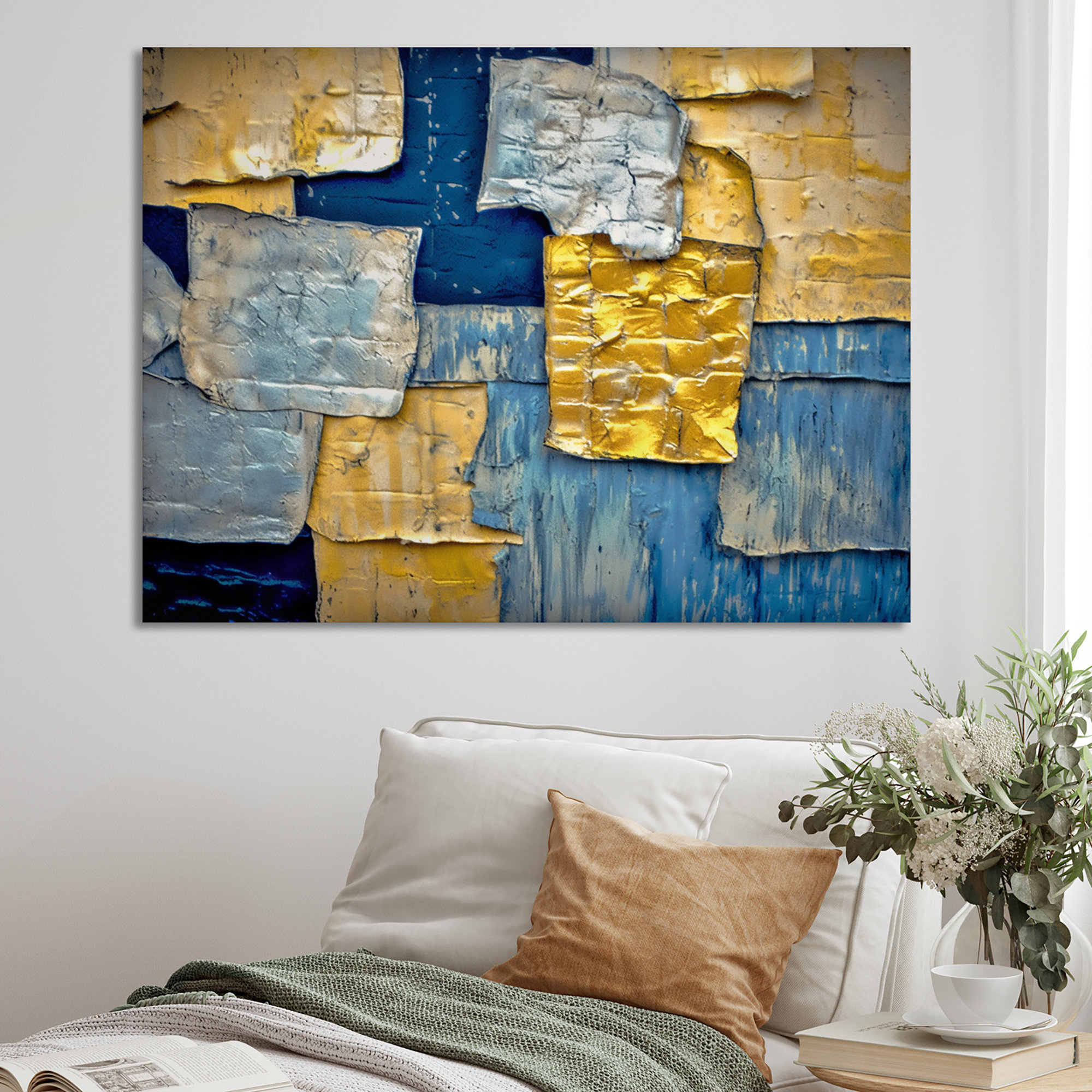 Wrought Studio™ Southern Sunrise Abstract Expressionism - Abstract ...