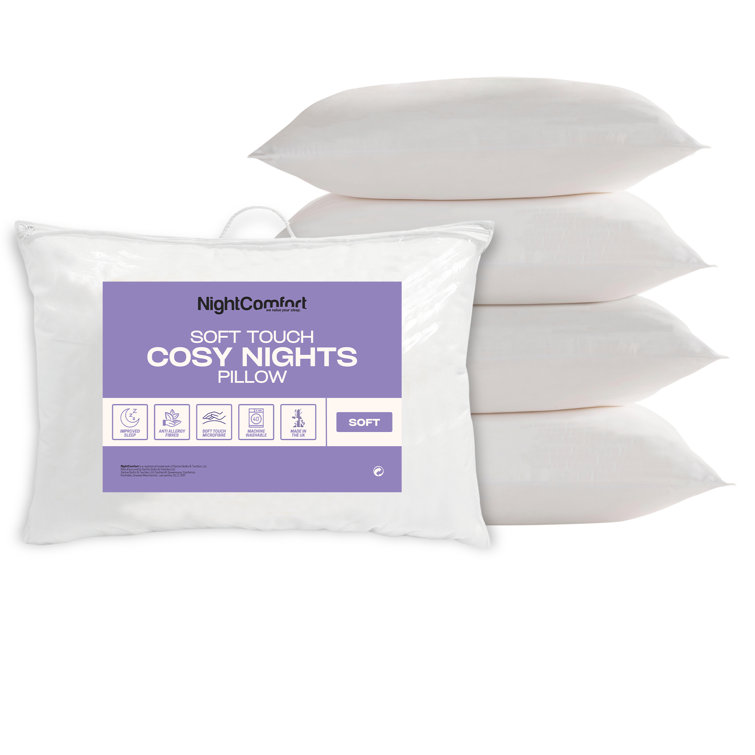 NightComfort Soft Touch Cosy Nights Soft Support Pillow | Wayfair.co.uk