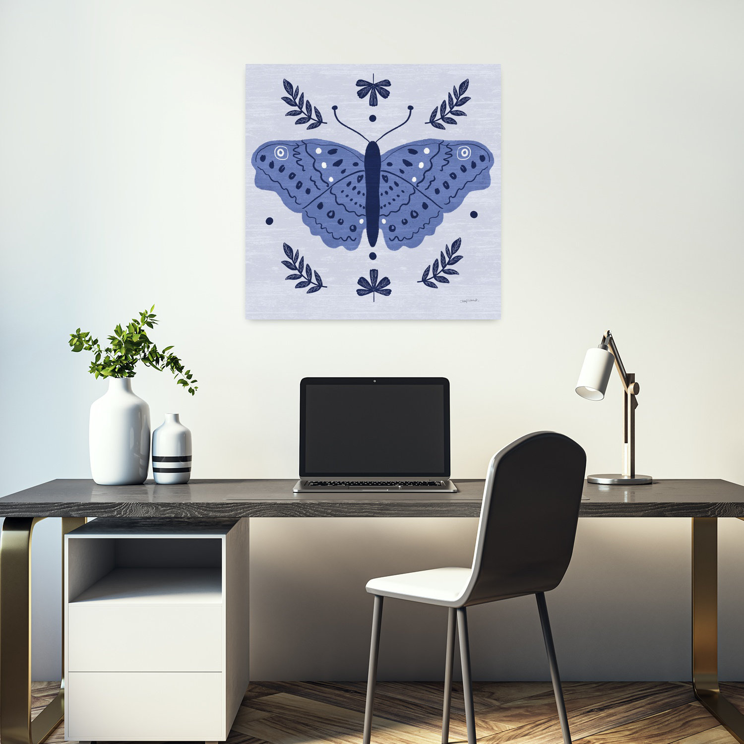 Latitude Run® Simply Butterflies IV Contemporary Butterfly Wall Art ...