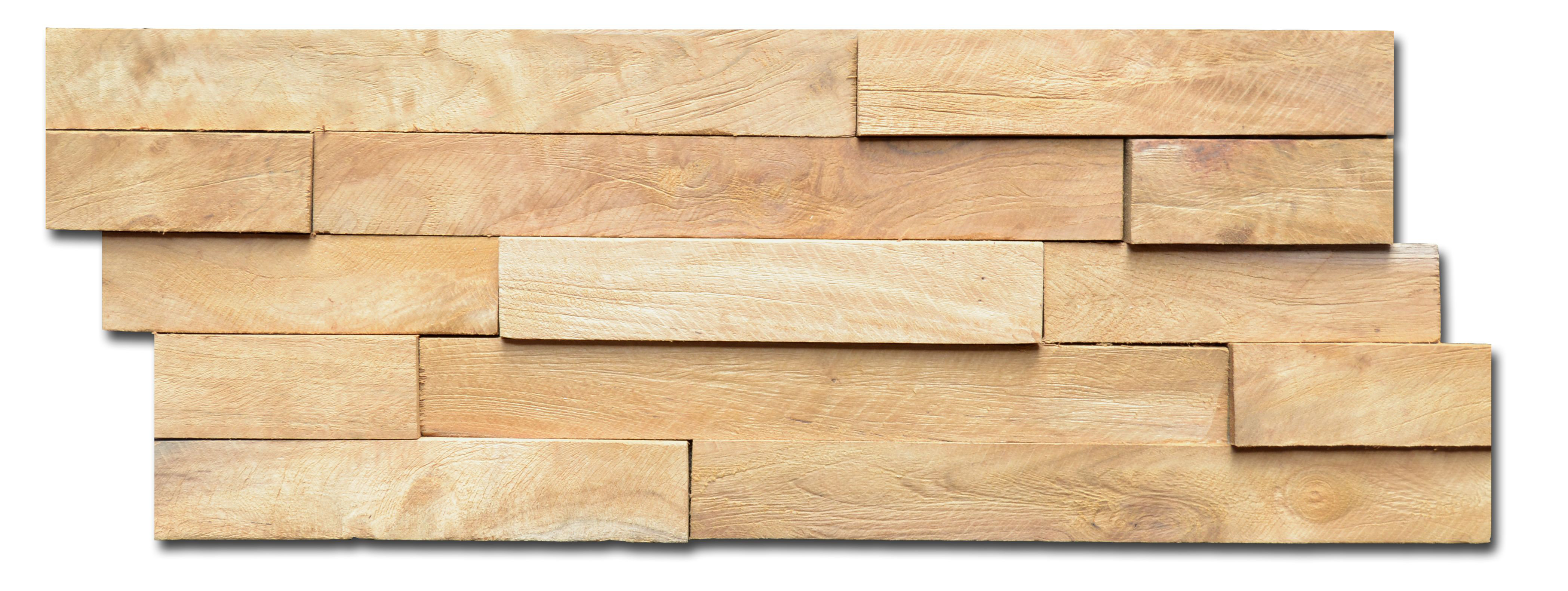 Teak America™ Reclaimed Wood Wall Panelling Tan - Wayfair Canada