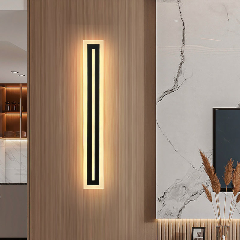 Wrought Studio Divora LED Modern Wall Lights Exterior Wall Light ...