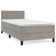 Mercer41 Eisner Box Spring Bed with Mattress Velvet | Wayfair