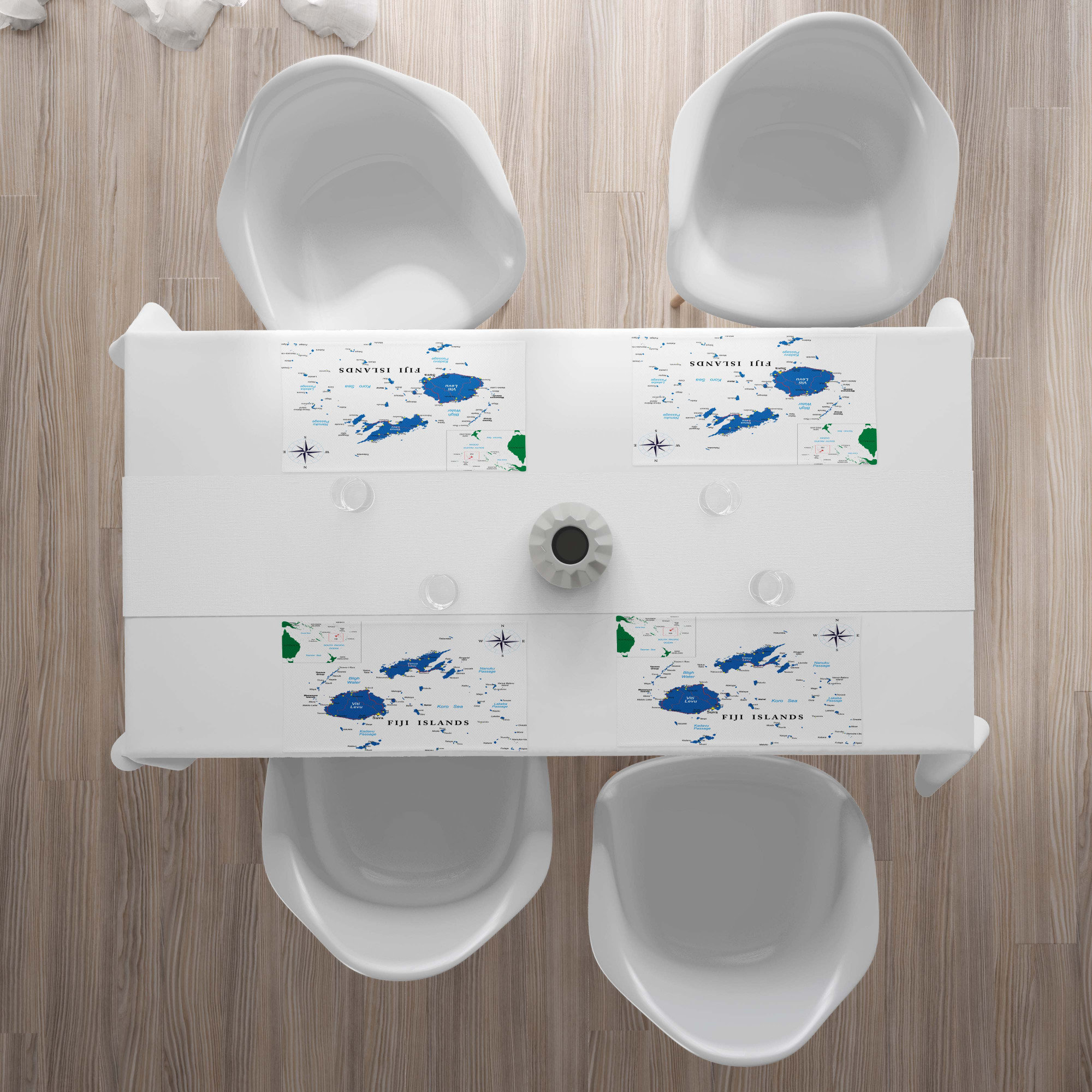 East Urban Home Fiji 18.5" Placemat | Wayfair