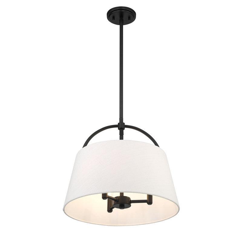 Ivy Bronx Lyutcho 3 - Light Coal Single Pendant | Wayfair
