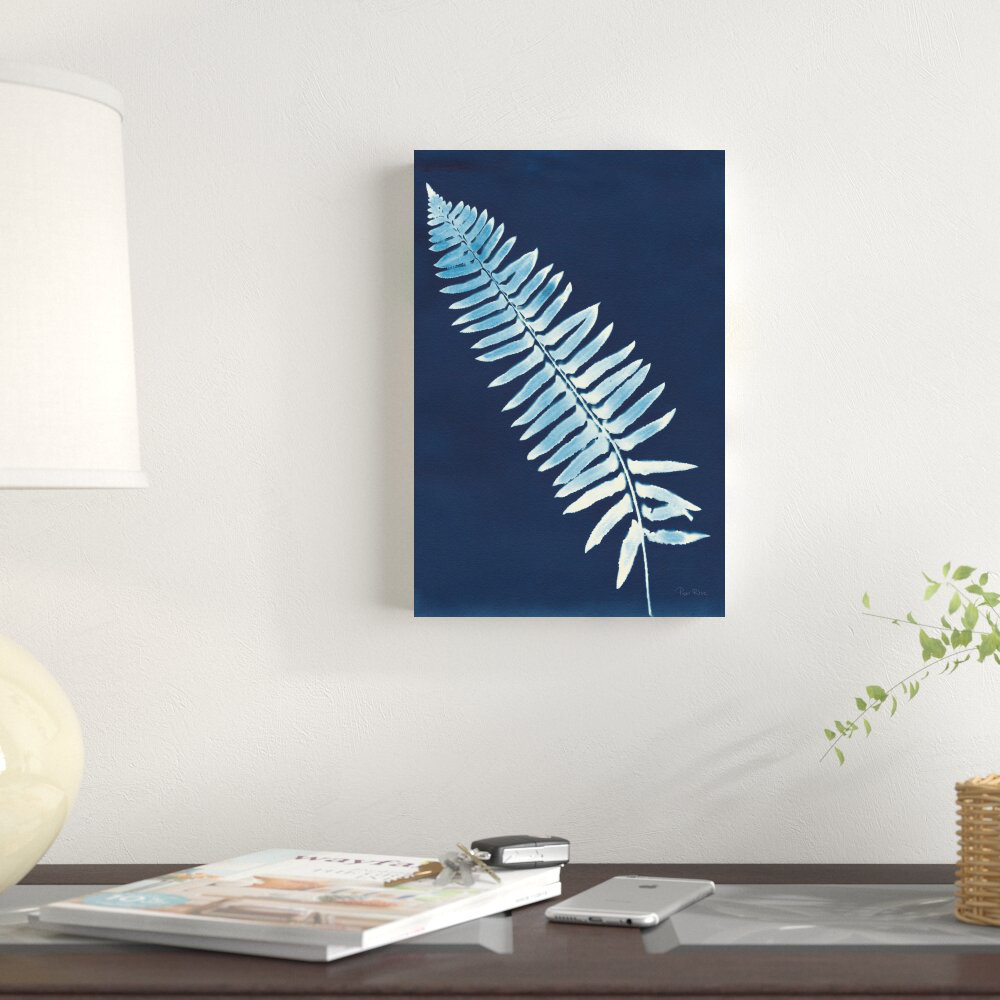 Gracie Oaks Nature by the Lake Ferns IV Crop Piper Rhue Wrapped Canvas ...
