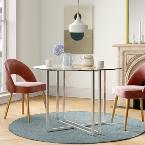 Stainless Steel Kitchen & Dining Tables You'll Love | Wayfair