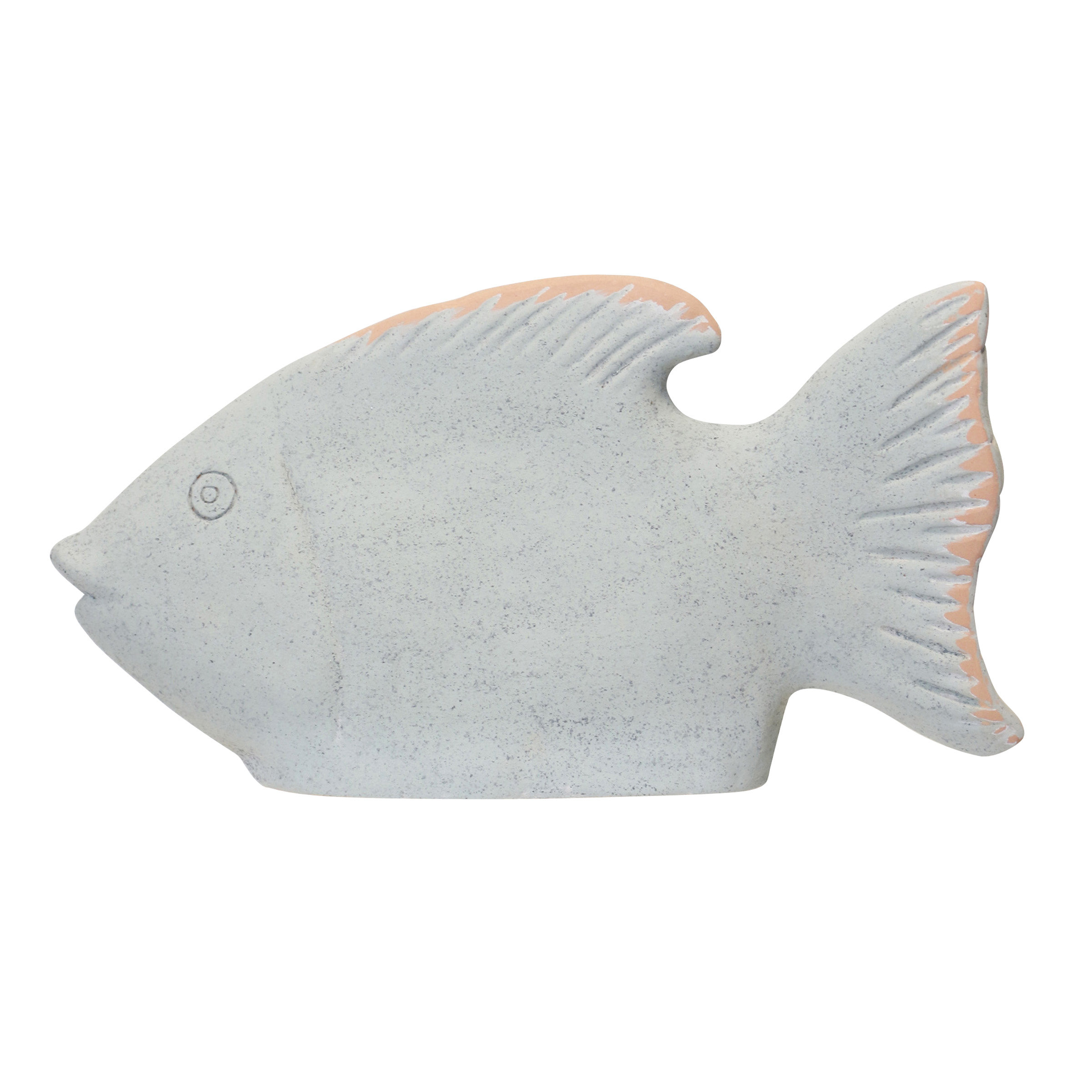 Rosecliff Heights Terracotta Fish | Wayfair