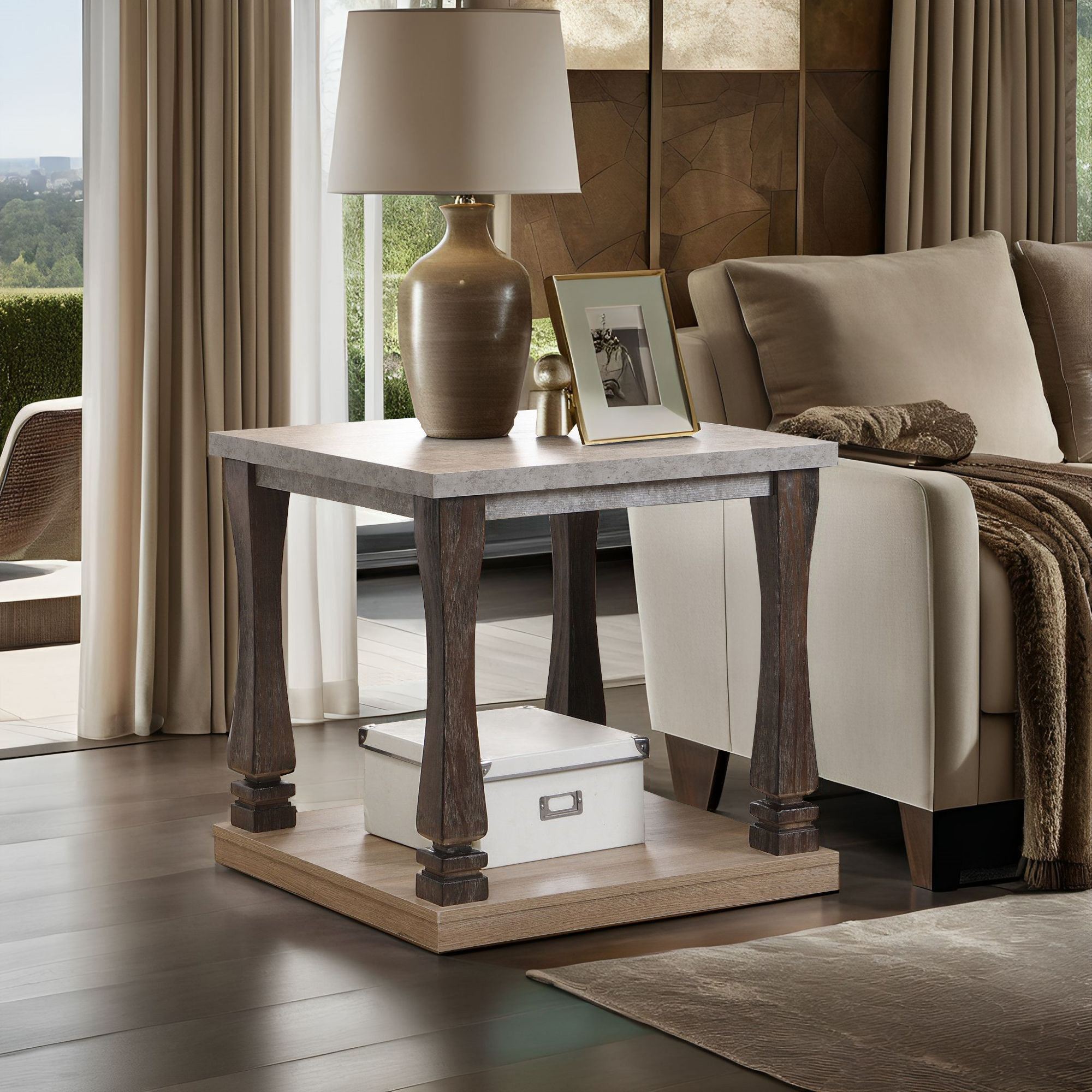 Charlton Home® Demilee End Table | Wayfair