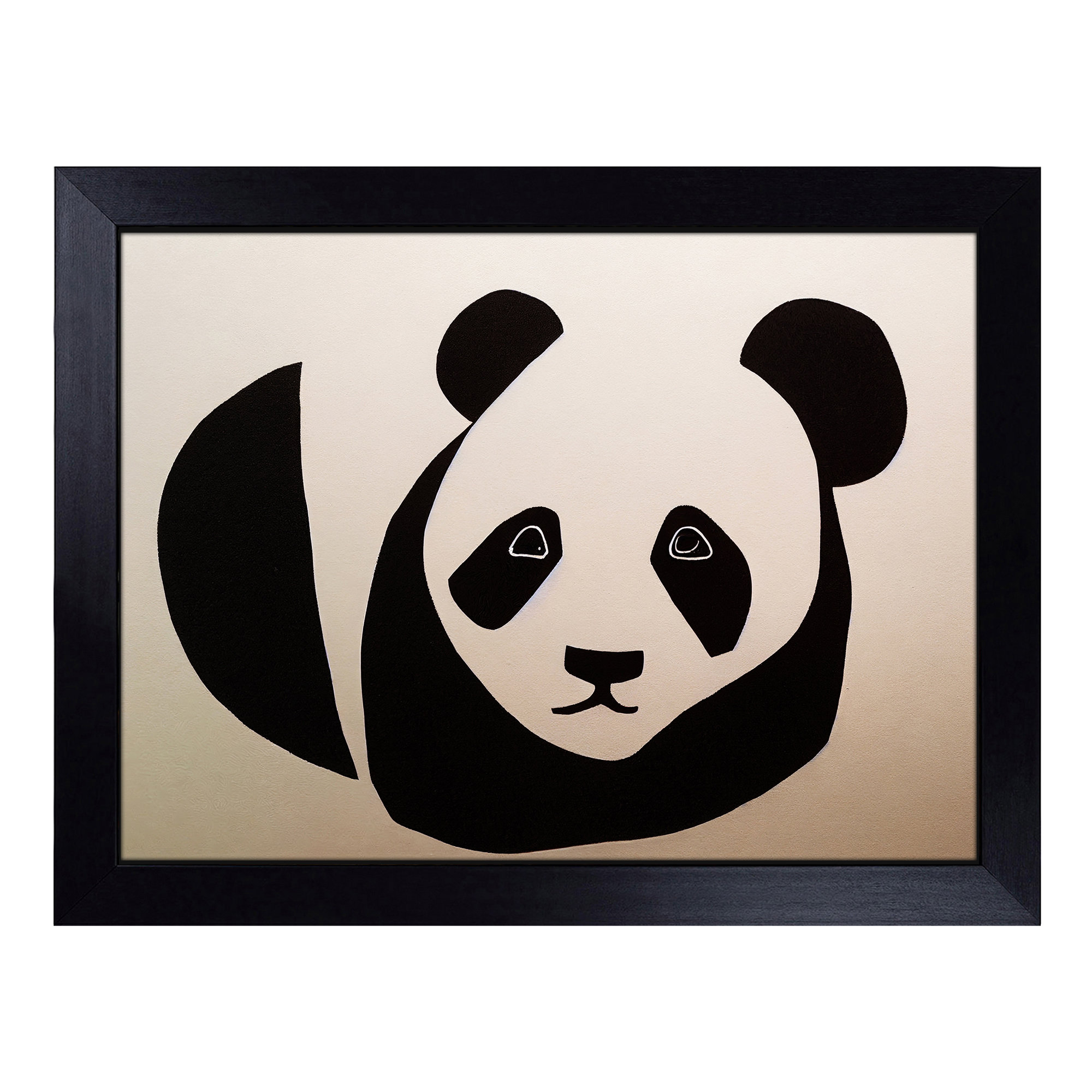 17 Stories An Abstract Panda Lap Tray with Cushion | Wayfair.co.uk