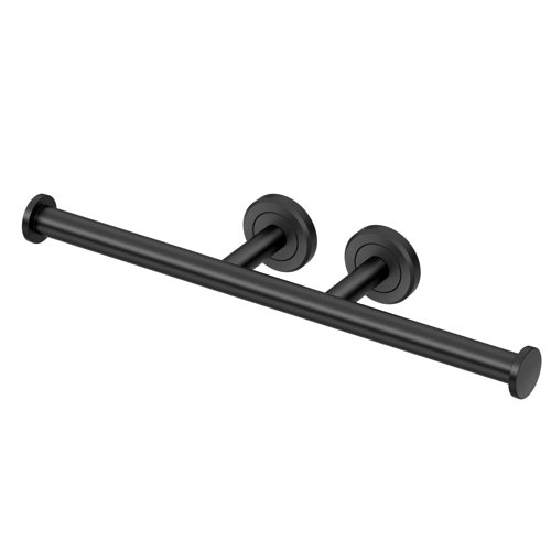 Gatco Latitude II Double Roll Toilet Paper Holder | Wall Mount Two Post ...