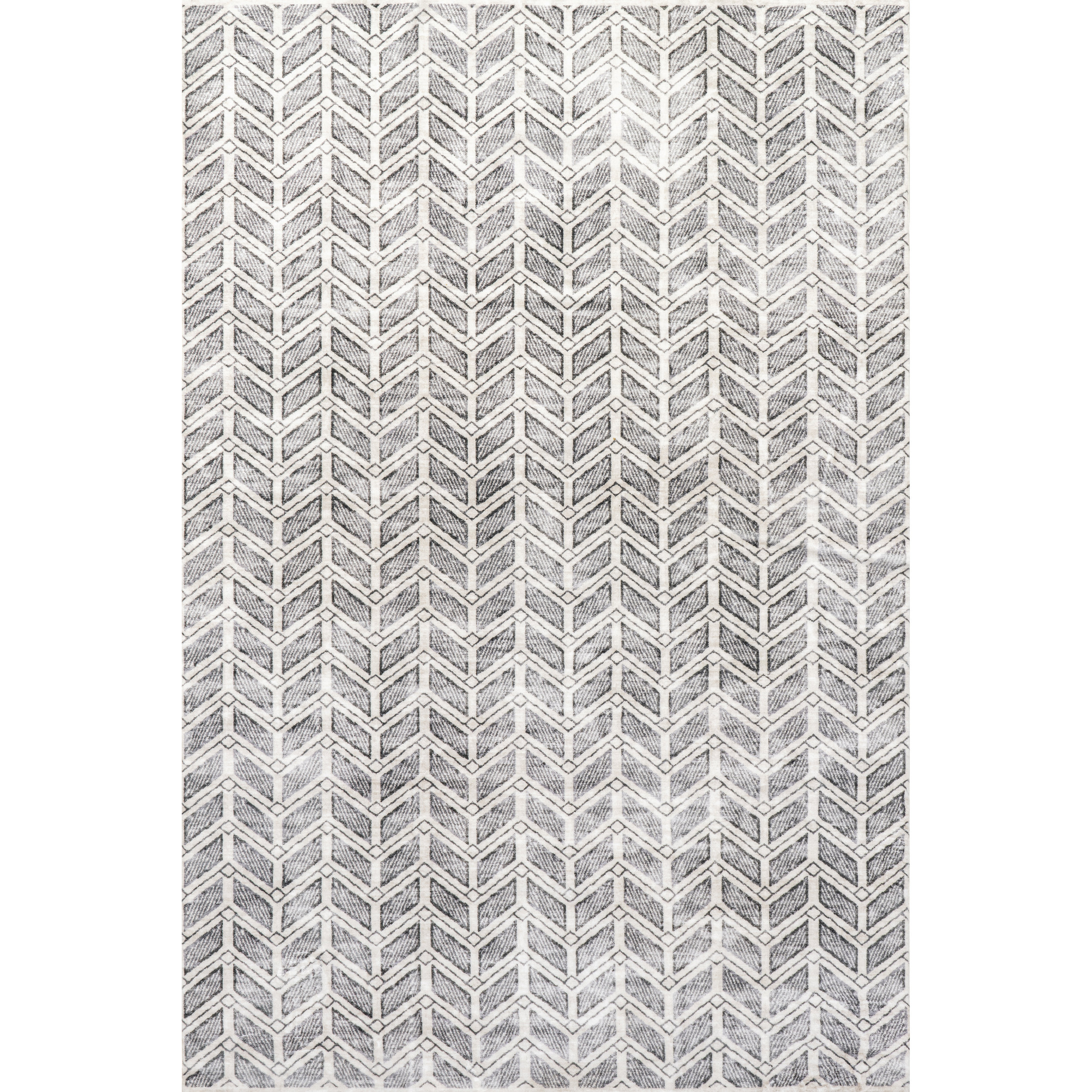 Union Rustic Via SpinClean Geometric Striped Machine Washable Area Rug ...
