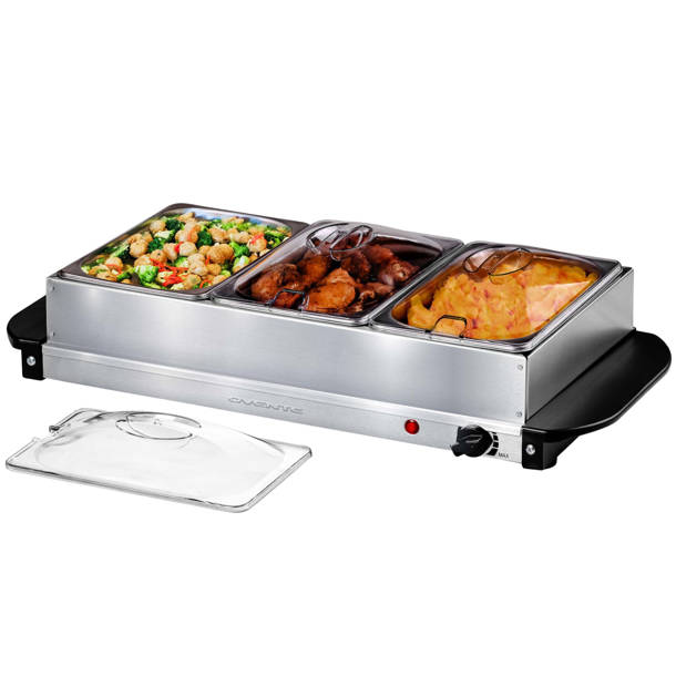 Nicole Fantini Collection Chafing Dish Buffet Party Set 50PC & Reviews ...