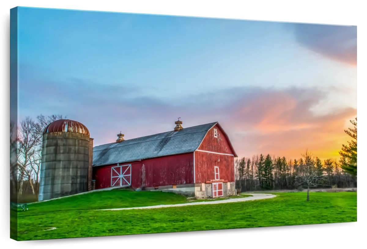 Elephant Stock Red Wood Barn | Wayfair