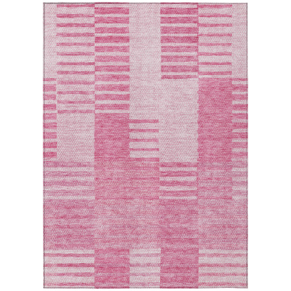 Pink Outdoor Rugs You'll Love | Wayfair
