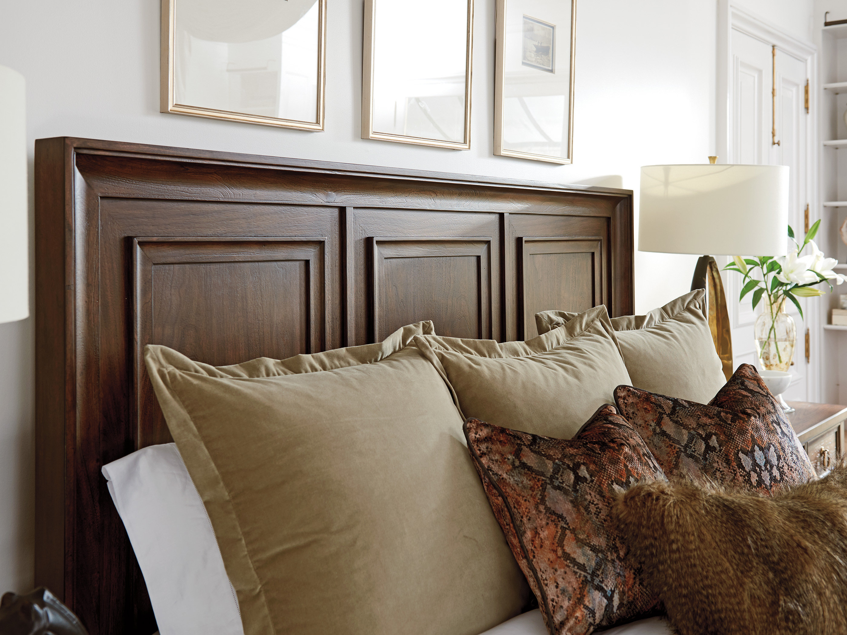 Lexington Silverado Walnut Creek Wood Panel Headboard | Wayfair