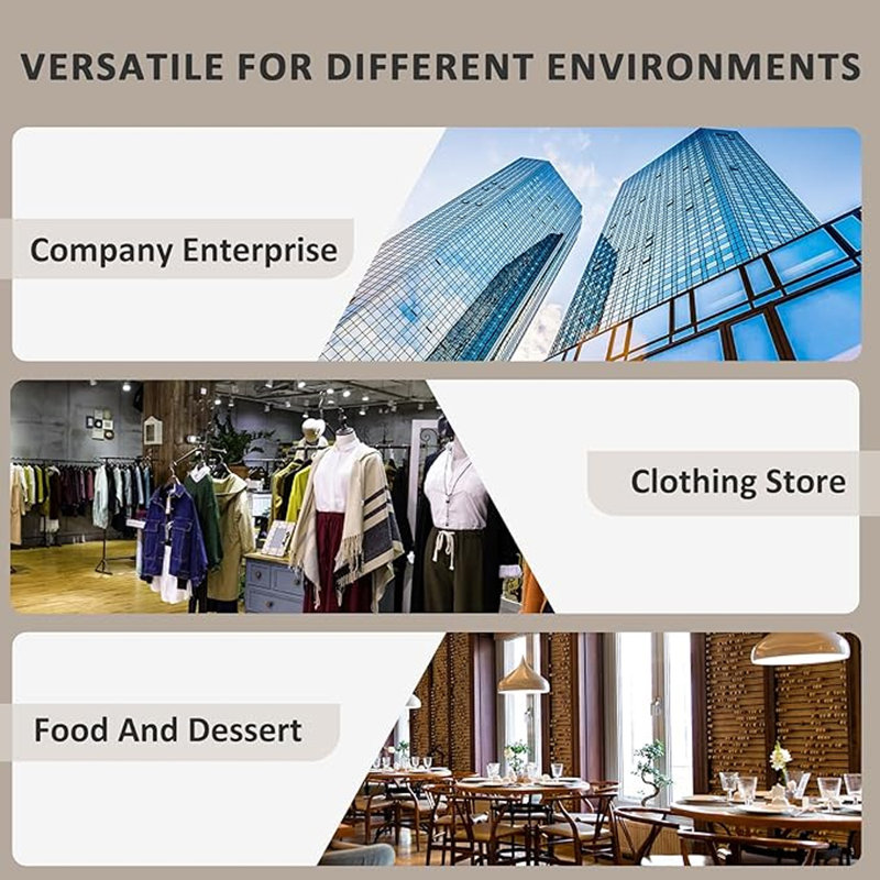 OX Art Reception Desk 86.61-inch Vintage Style Front Desk, Checkout ...