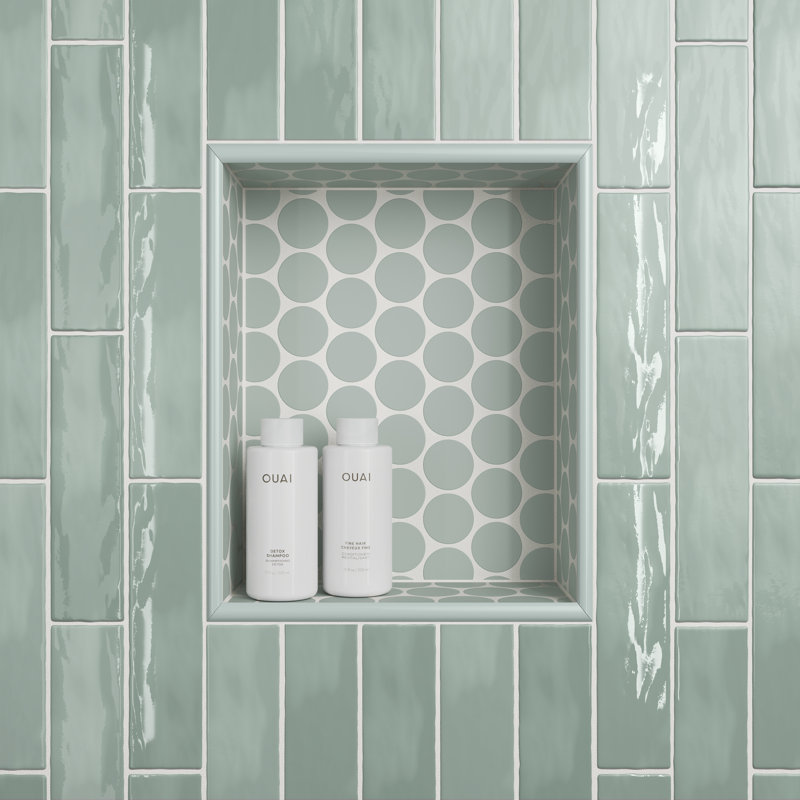 Bedrosians Marin 2.5" x 10" Porcelain Mosaic Wall & Floor Tile ...