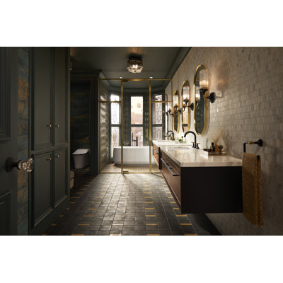 Kohler Hydrorail-R Occasion Arch Shower Column Kit With Rainhead And ...