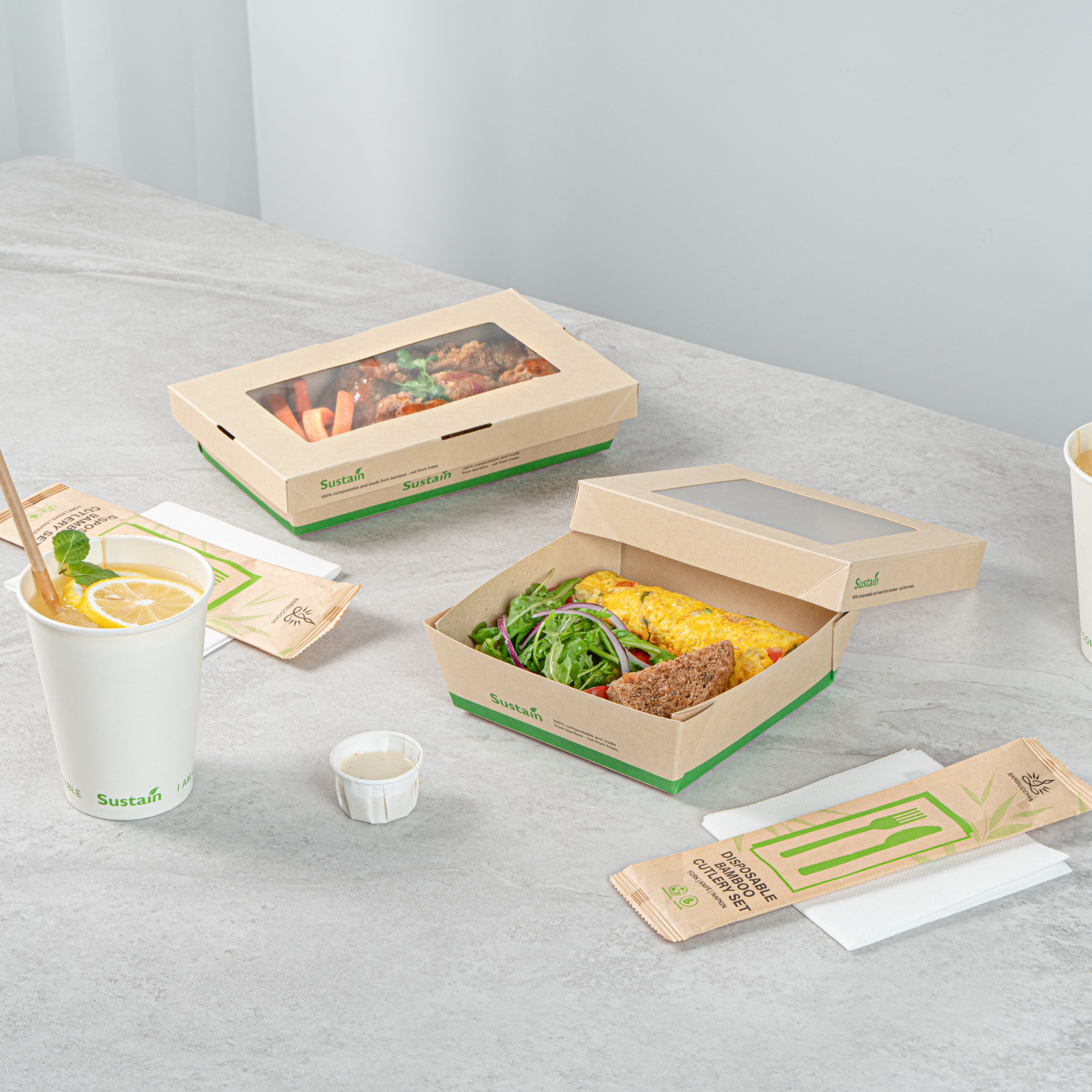 Restaurantware-34 Ounce Sturdy Paper Take Out Boxes, 50 Disposable Take ...