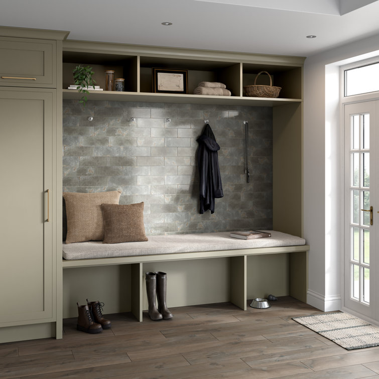 Emser Tile Inhale™ 4" x 12" Porcelain Brick Look Subway Wall Tile ...