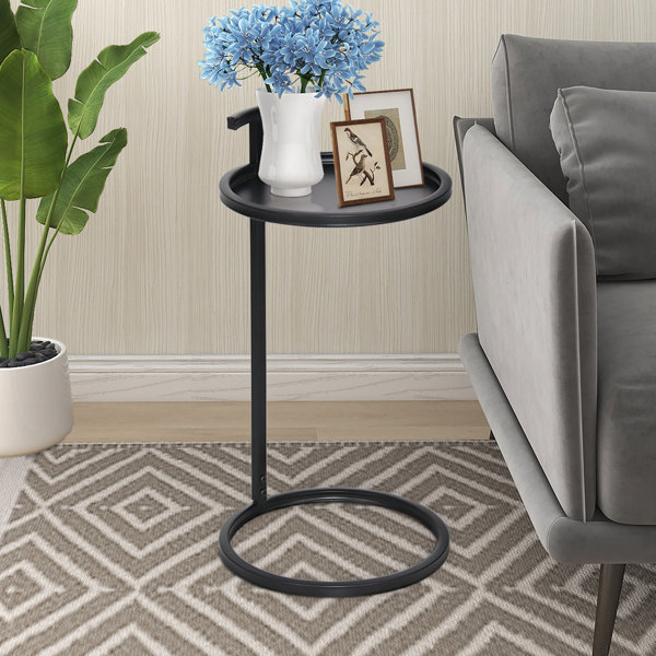 Round-metal-tray-table | Wayfair