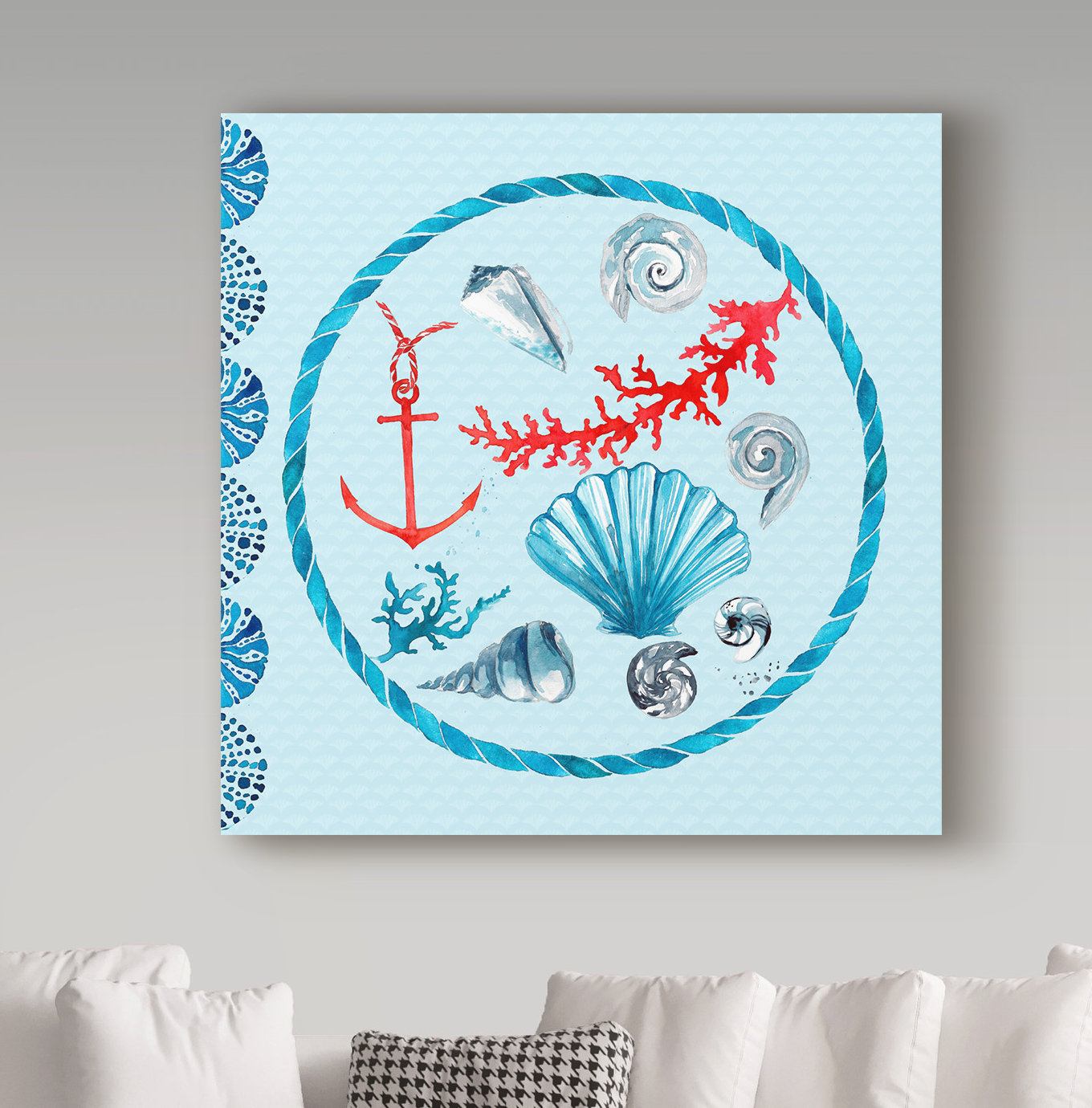 Highland Dunes Mattice Adventure III' Watercolor Painting Print on ...