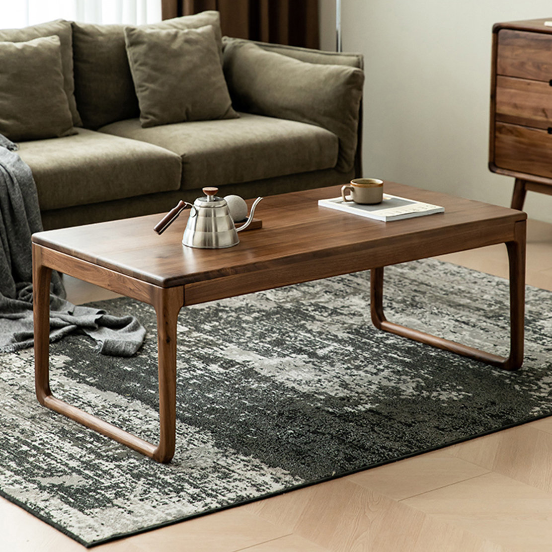 Trentastic Trails Simple rectangular solid wood coffee table - Wayfair ...