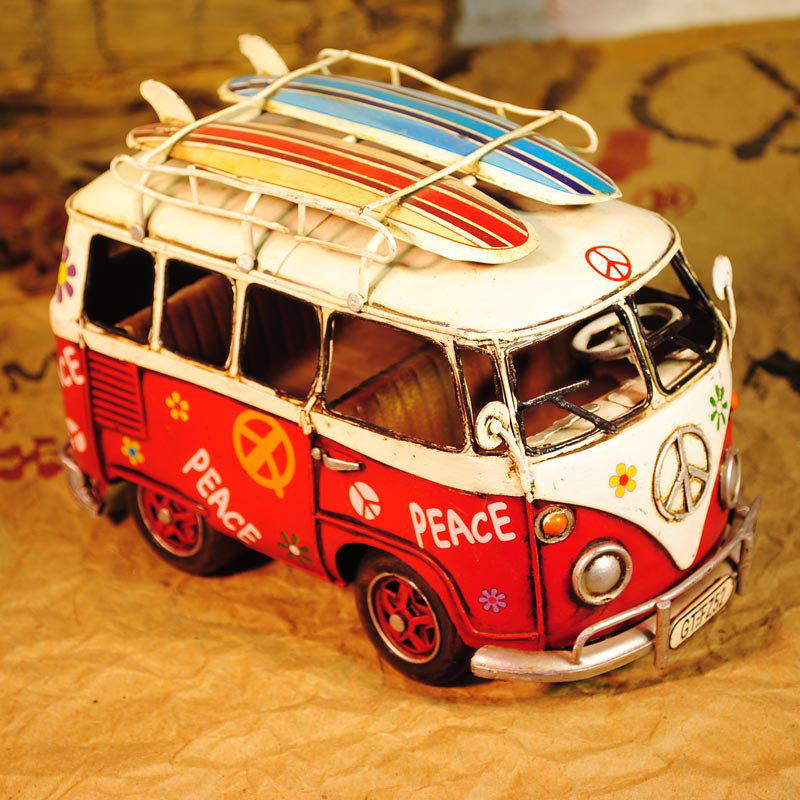 Williston Forge Volkswagen - VW T1 (Type 2) ''Peace & Love'' Bus 1/20 ...
