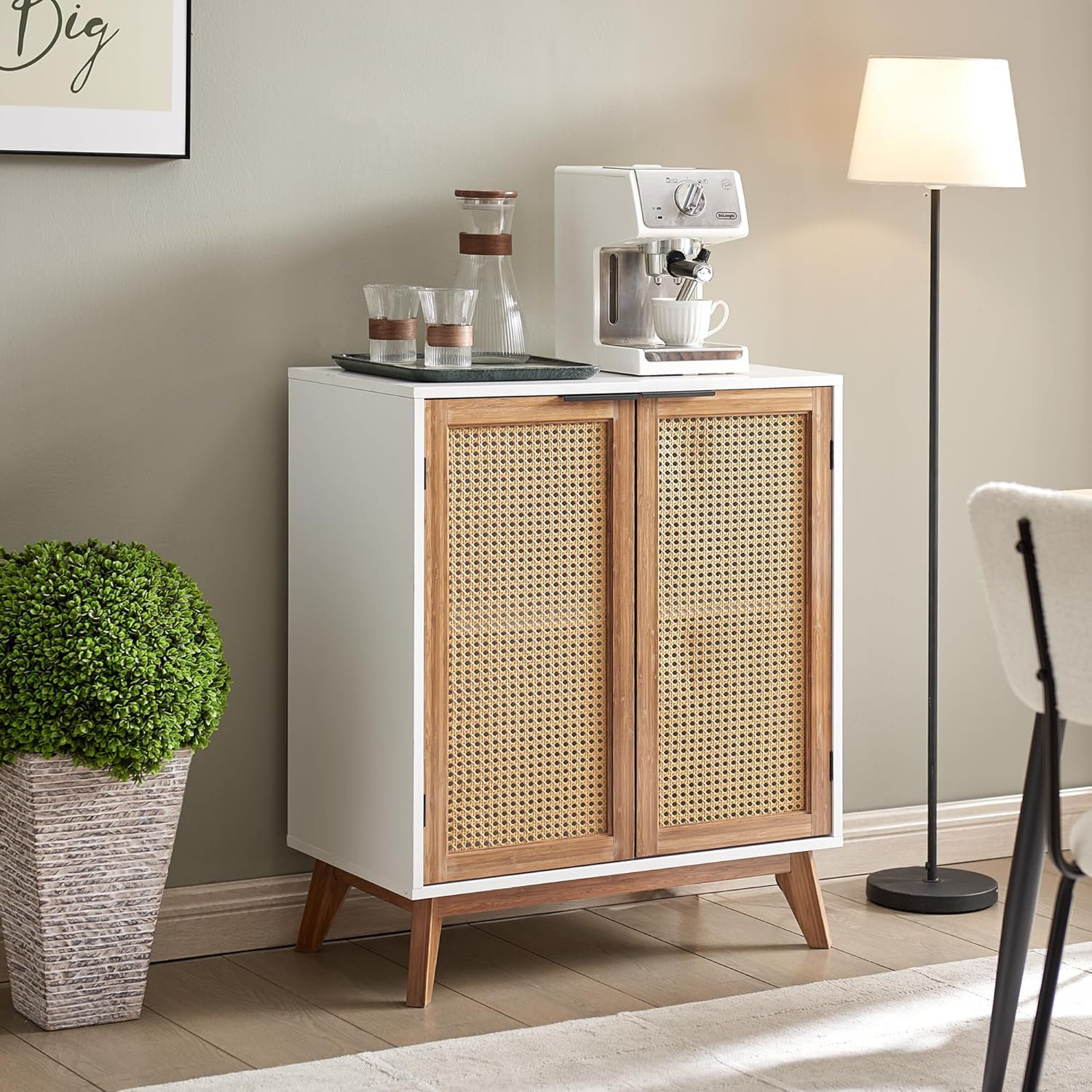 Bay Isle Home™ 27.5" Wide Sideboard Buffet Kitchen Storage Cabinet with ...