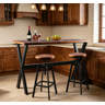 Williston Forge 3-Piece Table & Chairs Set, Bar Dining Cafe Pub Party ...