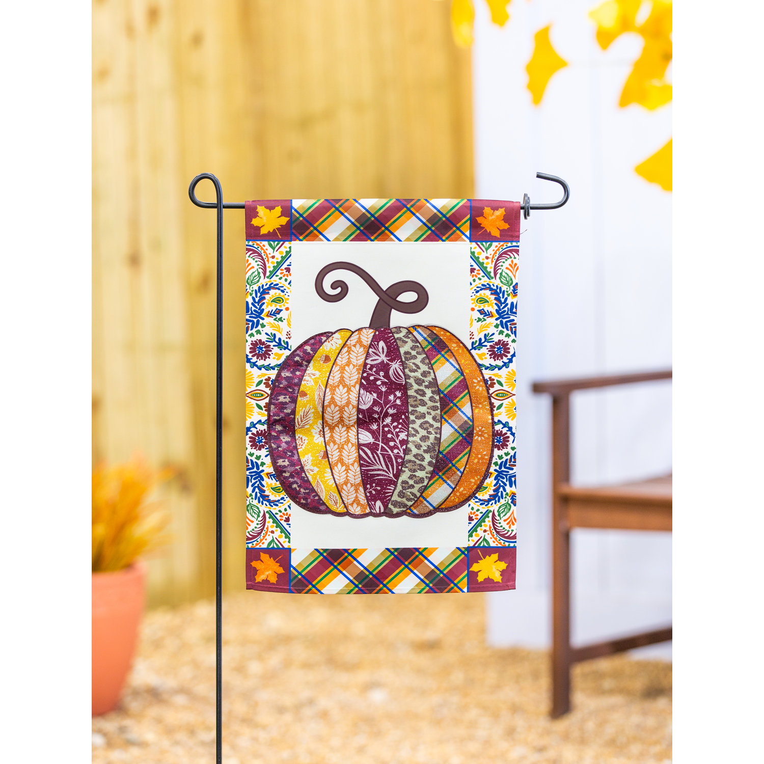 Rosalind Wheeler Alfonsina 2-Sided Nylon House Flag | Wayfair