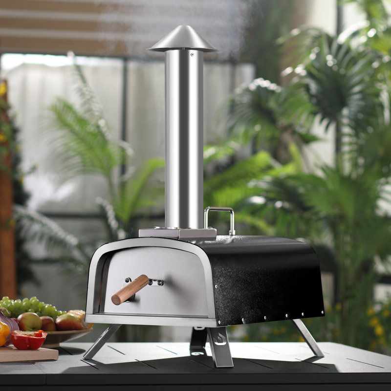 PIZZELLO Portable Pellet Pizza Oven Outdoor Wood Fired Pizza Ovens ...