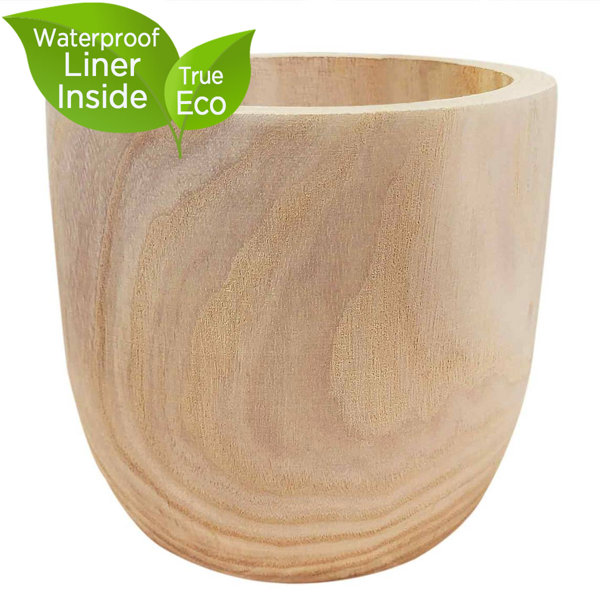 HORTICO RADIAL Round Indoor Plant Pot for House Plants with Waterproof ...