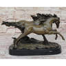 Foundry Select Two Horses Running Galloping - Signed Original Bronze ...