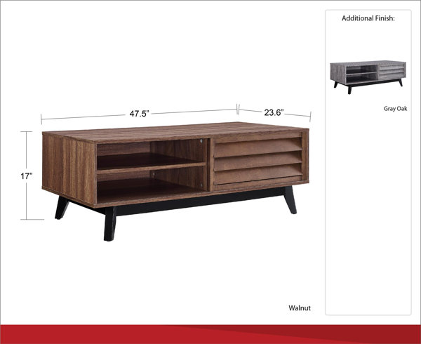 Trent Austin Merced Coffee Table with Storage & Reviews | Wayfair.co.uk