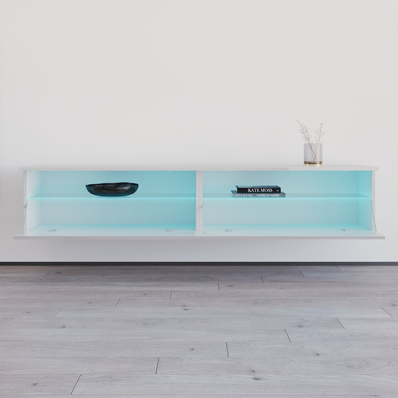 Orren Ellis Ada TV Stand for TVs up to 88" & Reviews | Wayfair