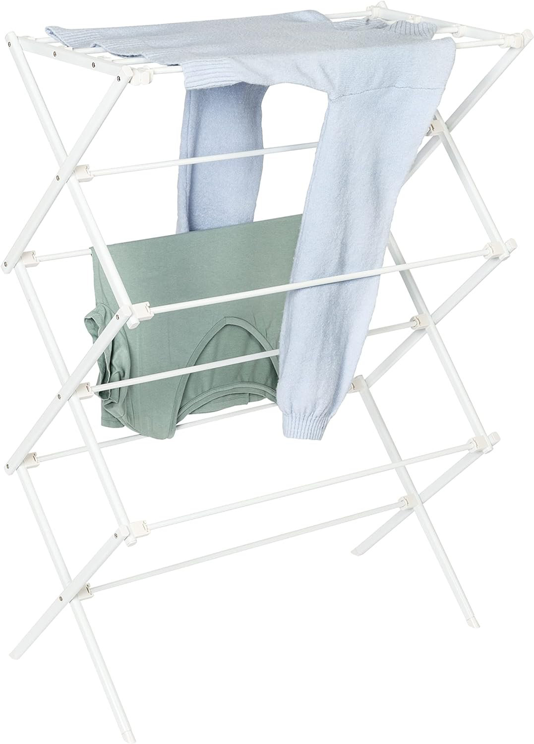 Rebrilliant Steel Foldable Accordion Drying Rack - Wayfair Canada