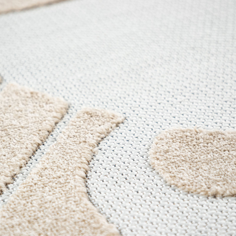 Paco Home Round No Pattern Flatweave Polypropylene Rug & Reviews | Wayfair