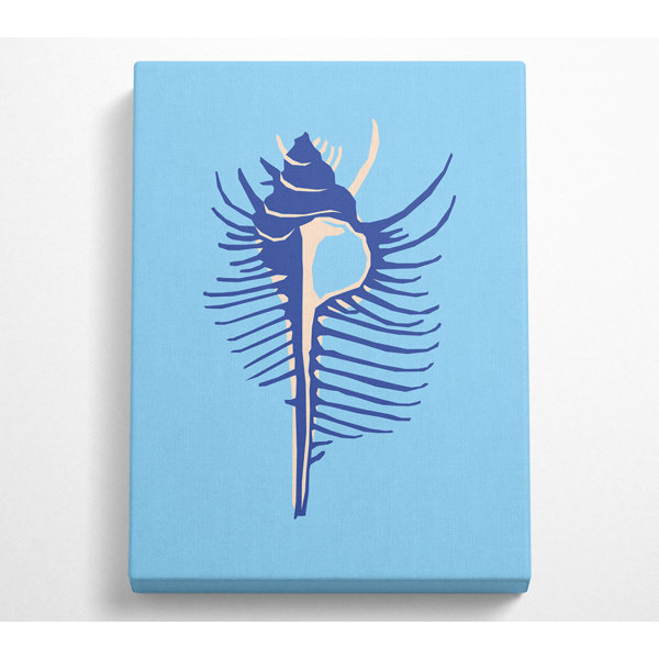 Highland Dunes Big Blue Shell | Wayfair.co.uk