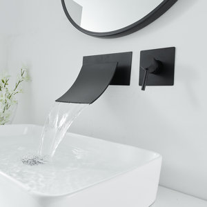 VIBRANTBATH Wall Mounted Single-handle Bathroom Faucet | Wayfair