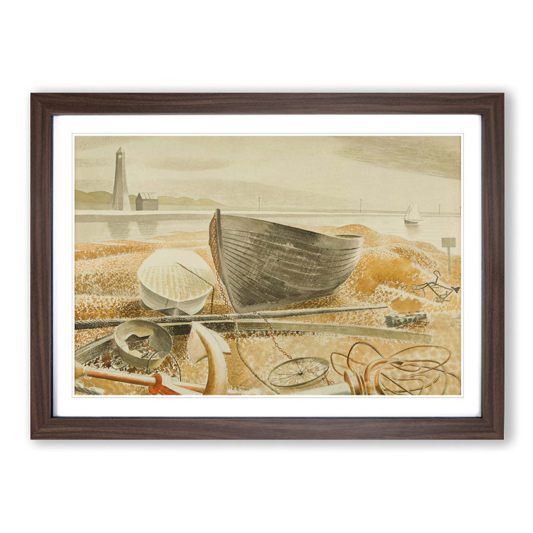 East Urban Home Eric Ravilious - Single Picture Frame Graphic Art ...