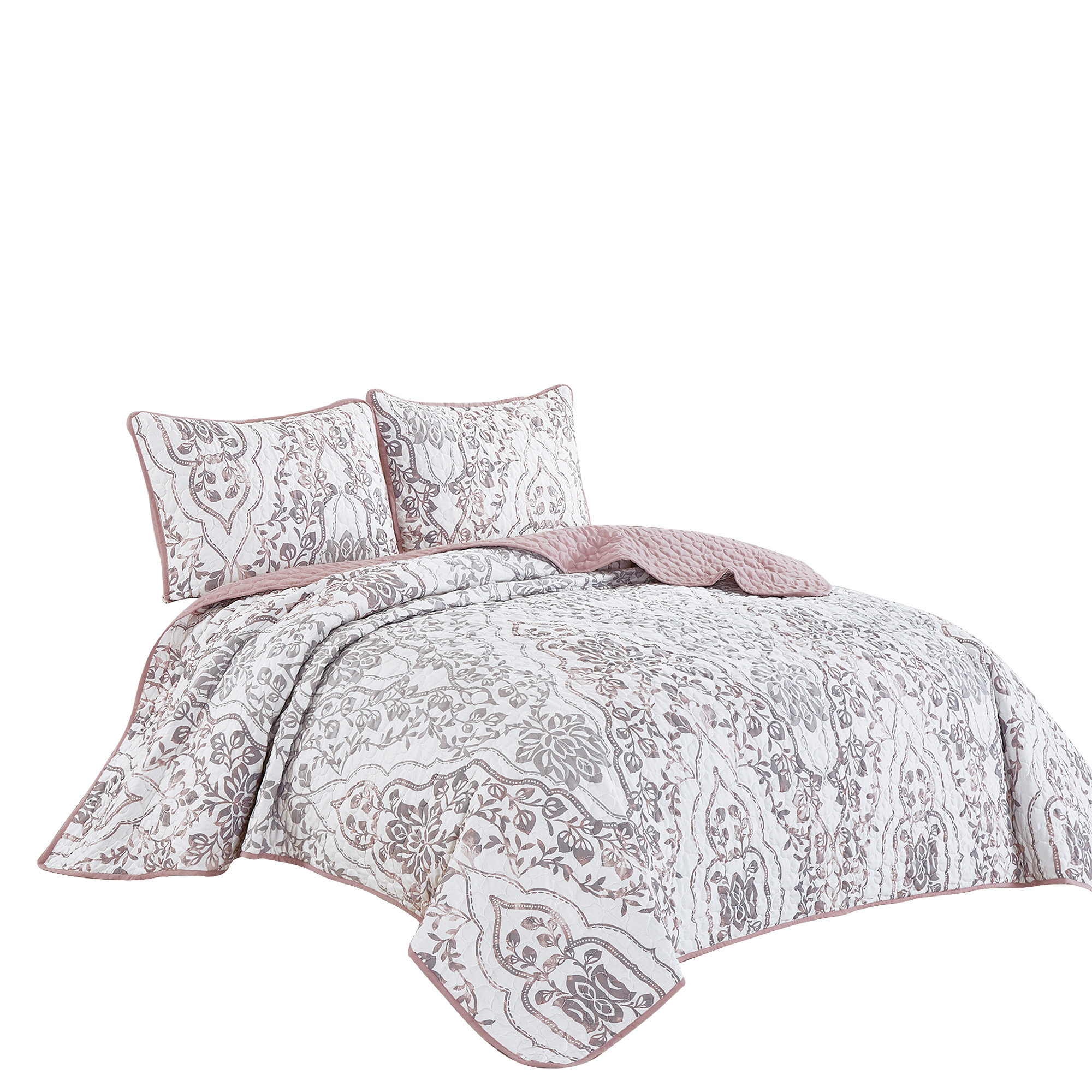 ESCA Serilda Luxury 3 Piece Bedspread | Wayfair