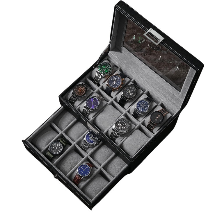 Latitude Run® 20-Slot Watch Box Organizer | Wayfair