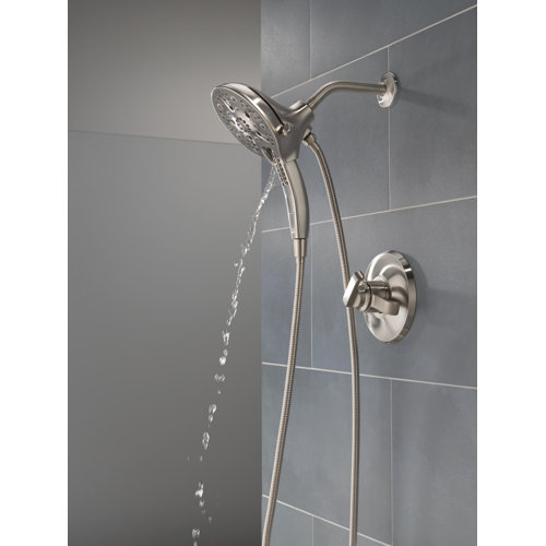 Delta Tetra 17 Series Dual-Function Shower Faucet Trim, In2ition Shower ...