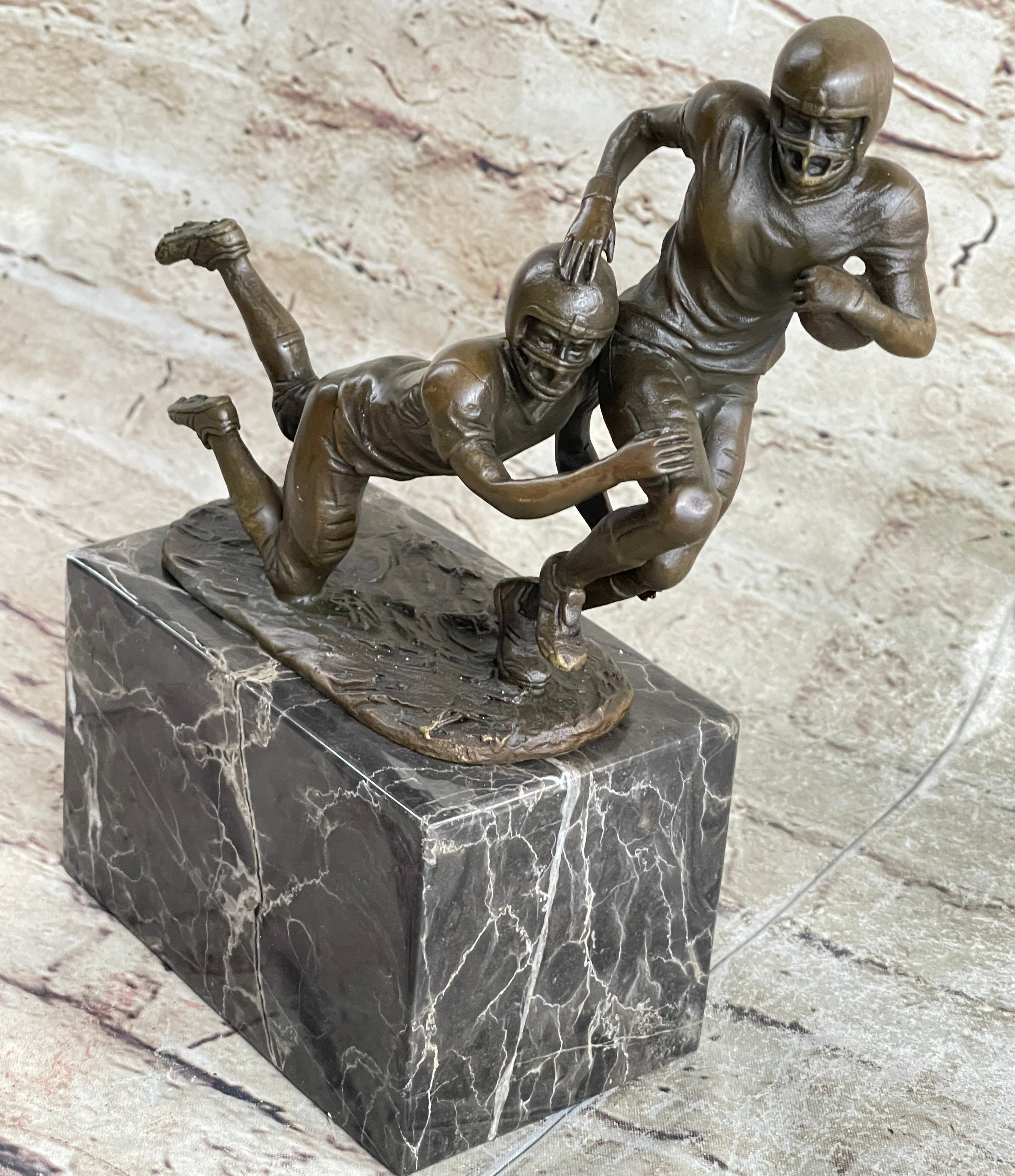 Bronzhaus American Football Nfl Afl Athlete Bronze Sculpture Statue ...