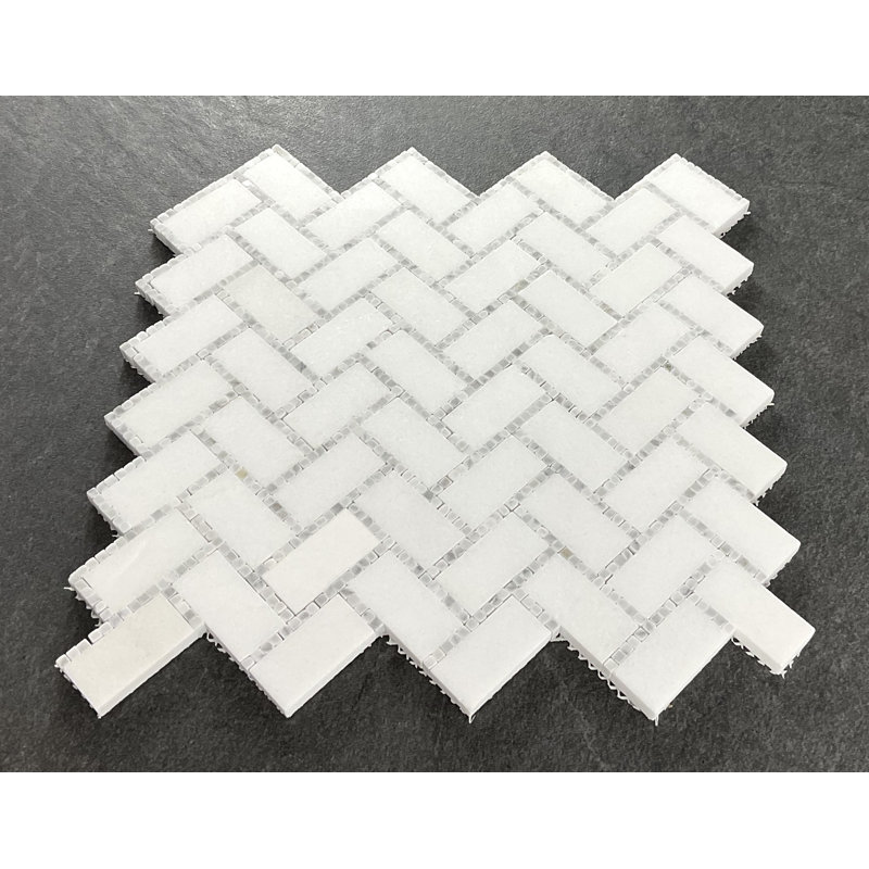 ES Stone Straight Edge Natural Stone Marble Mosaic Sheet Wall Floor Use ...