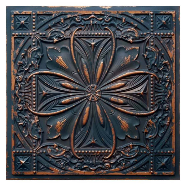 FromPlainToBeautifulInHours Milan 23.75'' L x 23.75'' W PVC Ceiling ...